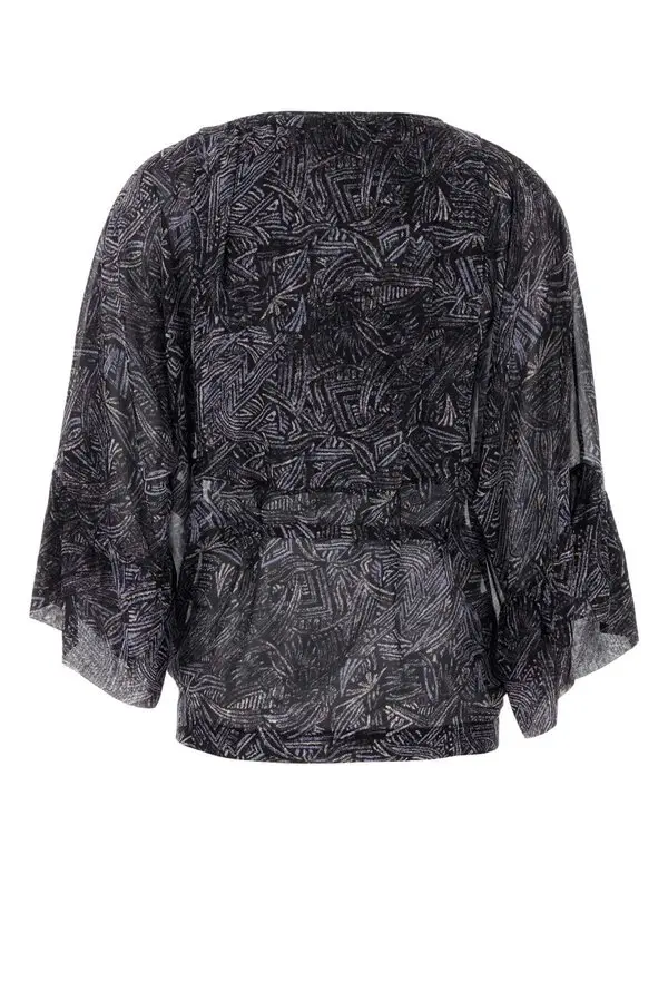 Isabel Marant Étoile Printed Silk Tekia Blouse - Multicolor
