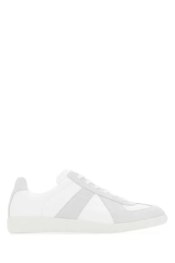 MAISON MARGIELA Two-tone Leather Replica Sneakers - Multicolor