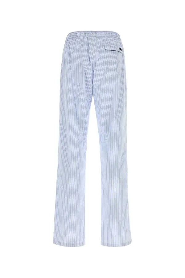 Dolce & Gabbana Embroidered Poplin Pyjamas Pant