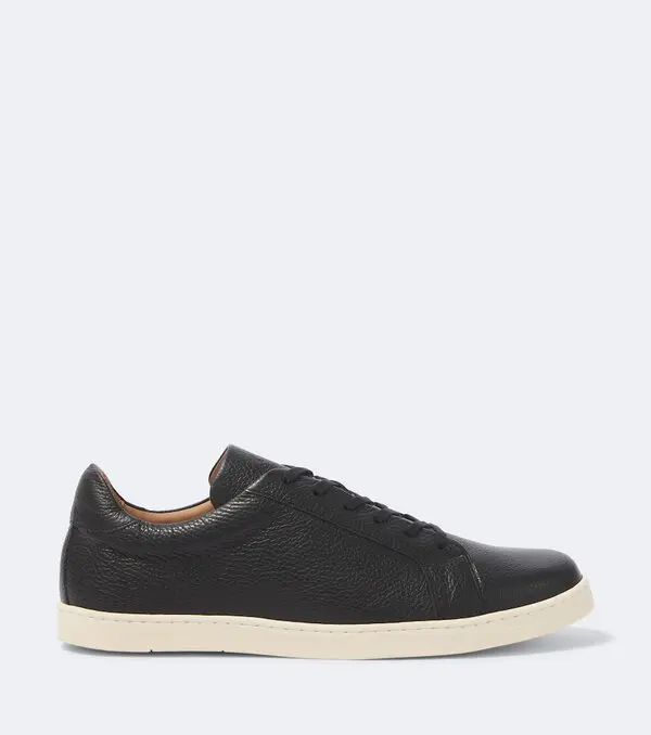 George Cleverley Jack Iii Croc-effect Leather Sneakers