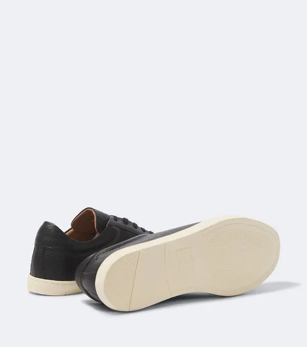 George Cleverley Jack Iii Croc-effect Leather Sneakers