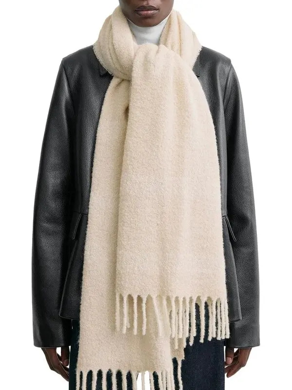 TOTEME Jacquard Scarf With Monogram