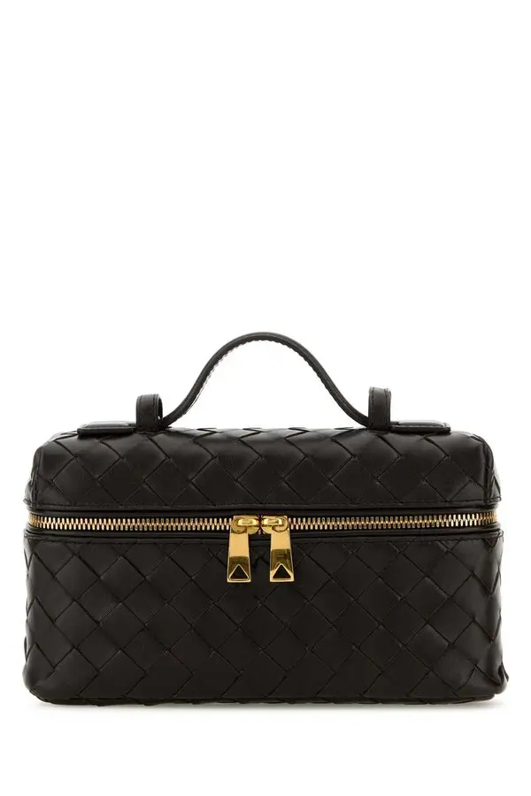 Bottega Veneta Dark Leather Bang Bang Handbag - Brown