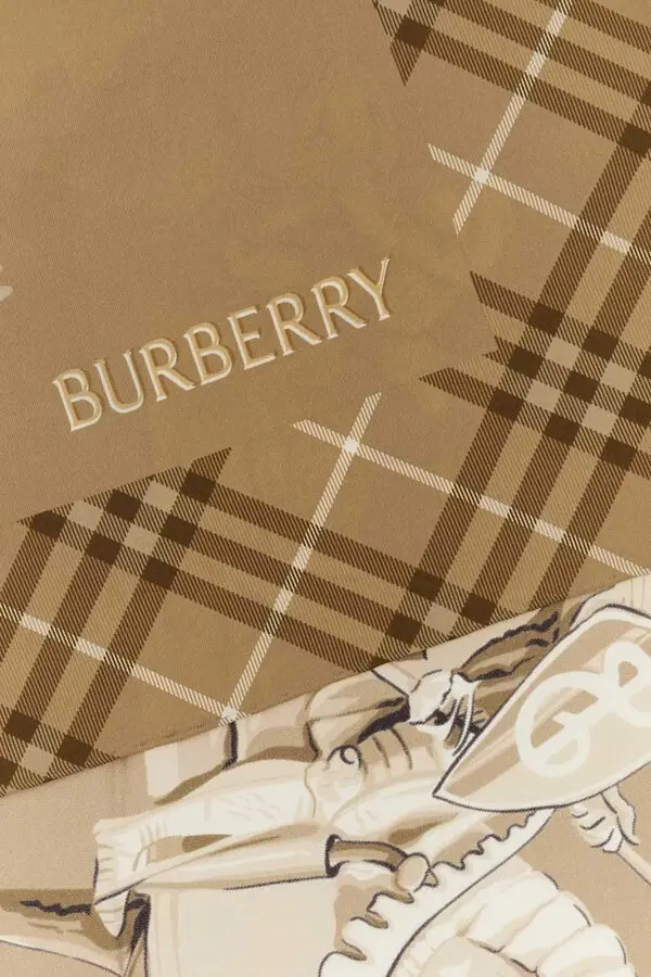 Burberry Printed Silk Foulard