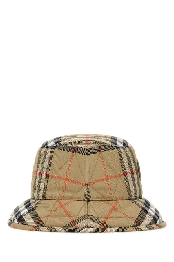 Burberry Embroidered Nylon Bucket Hat - Multicolor