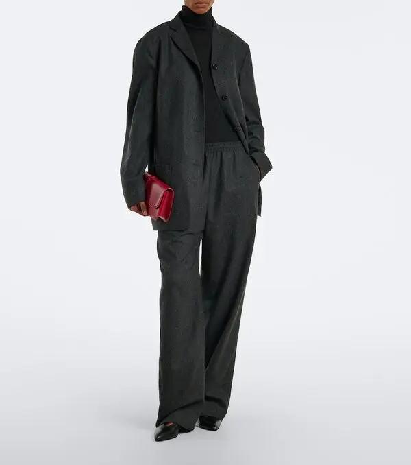 JIL SANDER Wool Flannel Jacket