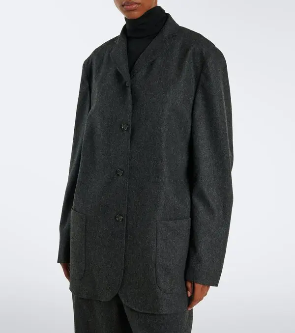 JIL SANDER Wool Flannel Jacket
