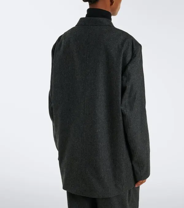 JIL SANDER Wool Flannel Jacket