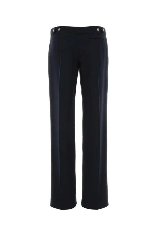 Alexander McQueen Navy Wool Pant
