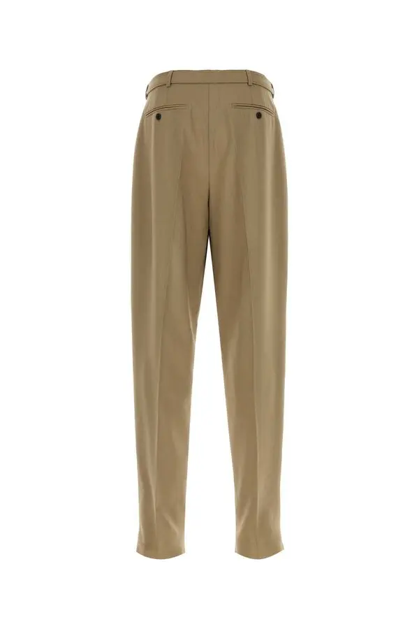 Saint Laurent Cappuccino Wool Blend Pant