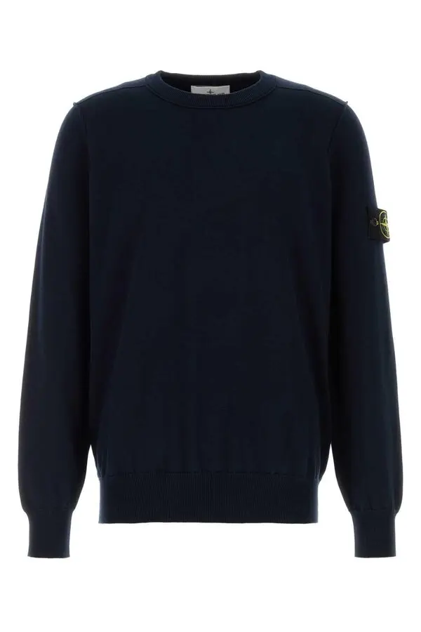 Stone Island Midnight Cotton Sweater - Blue