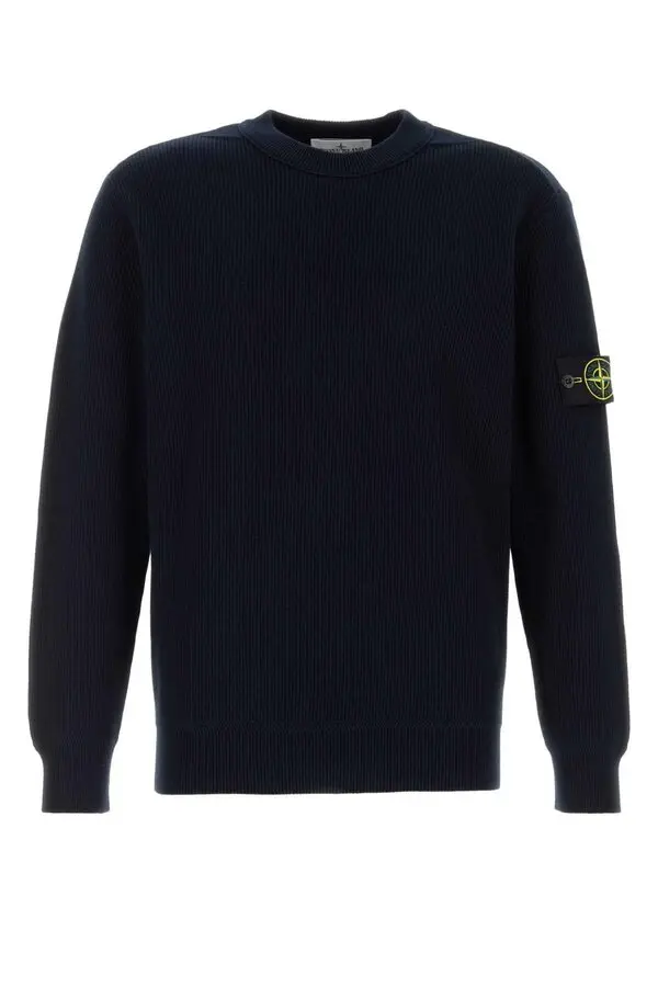 Stone Island Midnight Cotton Sweater - Blue