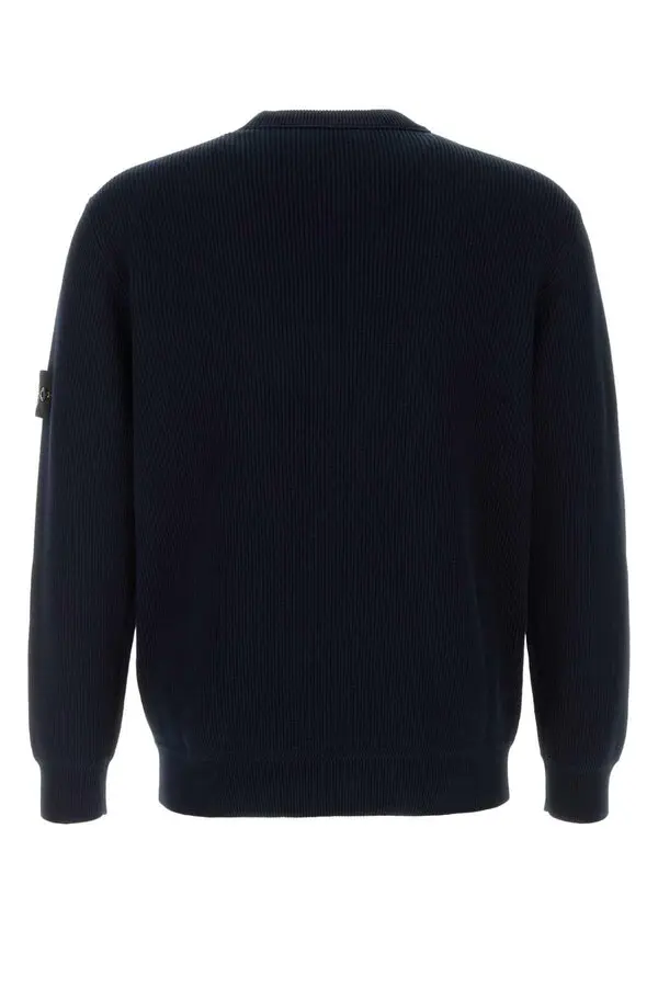 Stone Island Midnight Cotton Sweater - Blue