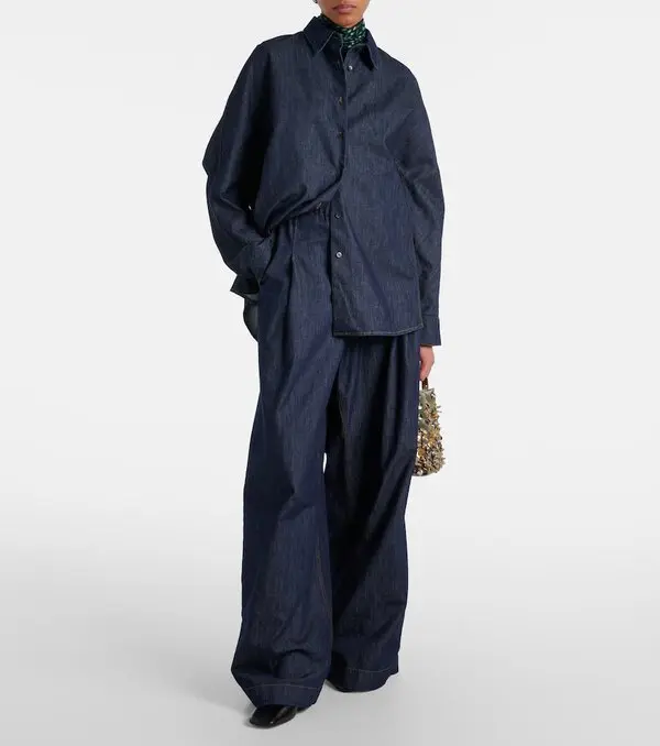 Dries Van Noten High-rise Wide-leg Jeans