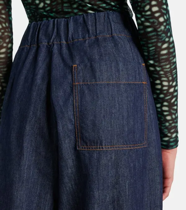 Dries Van Noten High-rise Wide-leg Jeans