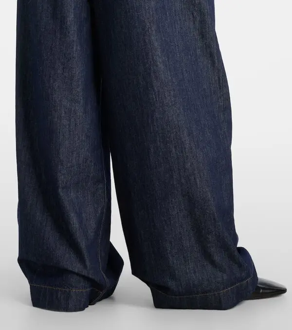 Dries Van Noten High-rise Wide-leg Jeans