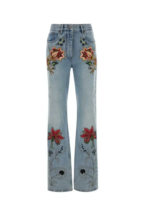 Valentino Garavani Denim Jeans - Blue