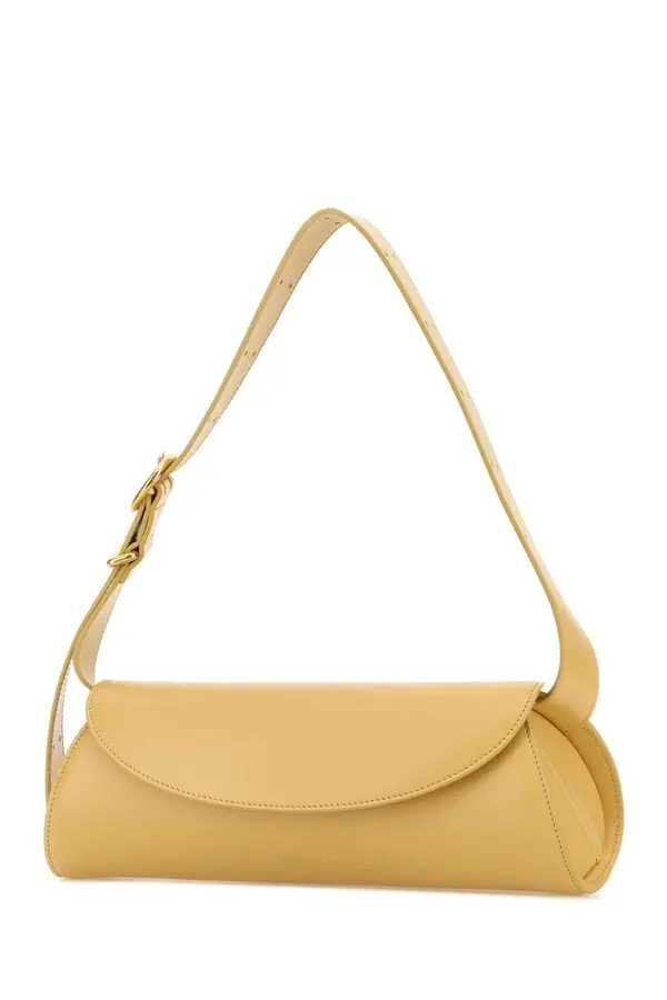 JIL SANDER Leather Small Cannolo Shoulder Bag