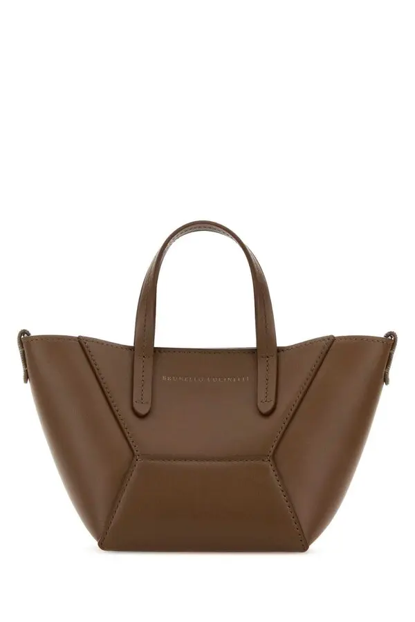 Brunello Cucinelli Mid Leather Handbag