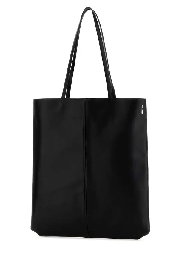 JIL SANDER Leather Linea Shopping Bag