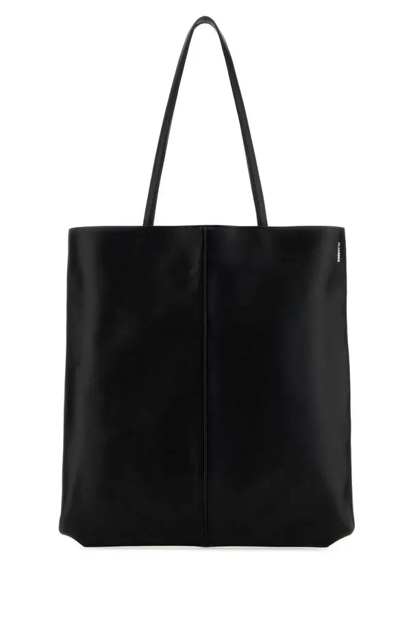 JIL SANDER Leather Linea Shopping Bag