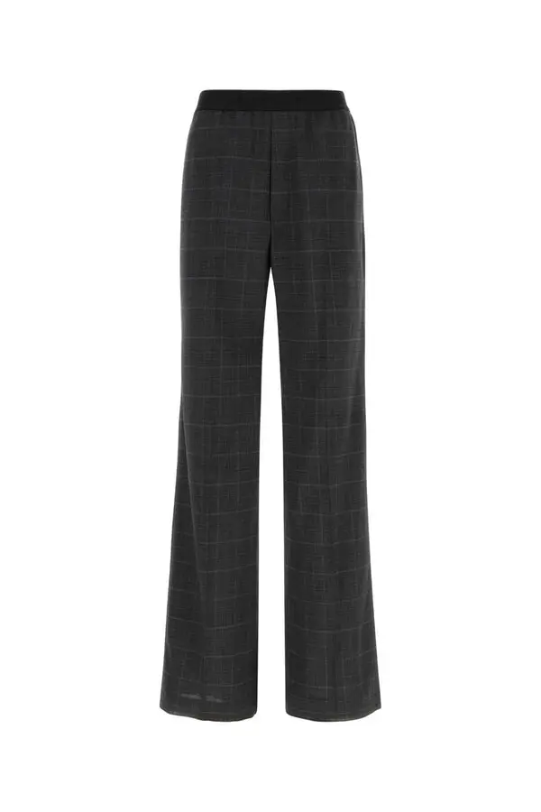 Balenciaga Embroidered Wool Pant