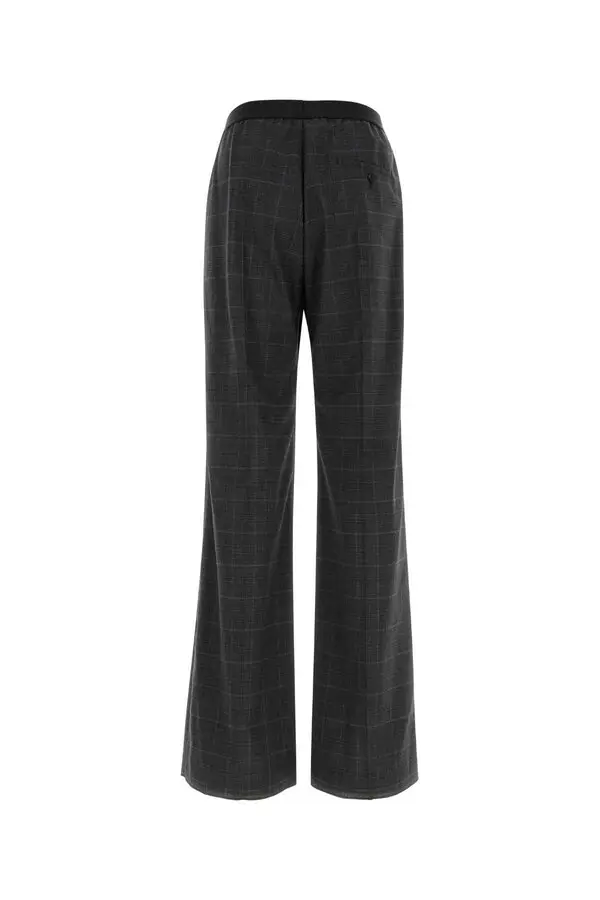 Balenciaga Embroidered Wool Pant