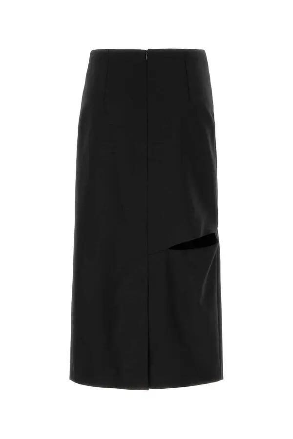 JIL SANDER Wool Blend Skirt