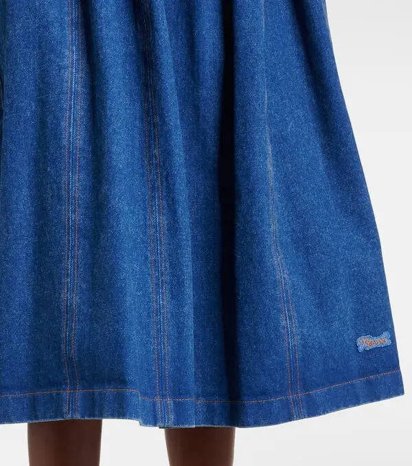 Marni Denim Midi Skirt