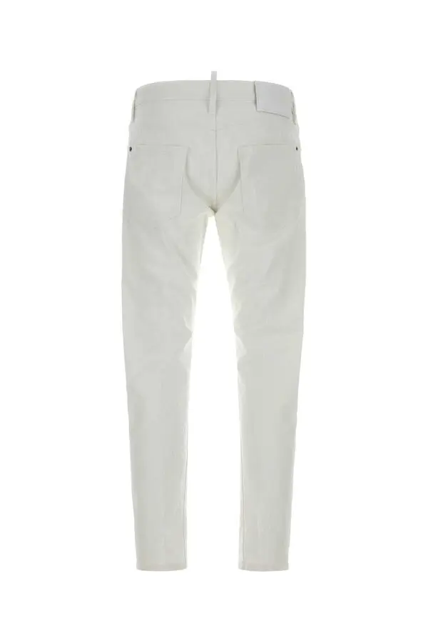 Dsquared2 Stretch Denim Slim Twist Jeans