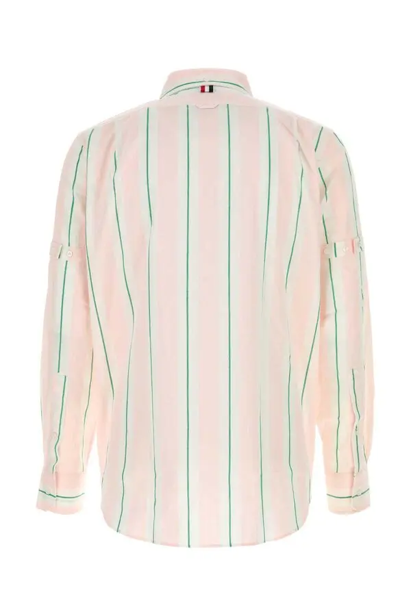 Thom Browne Embroidered Cotton Shirt