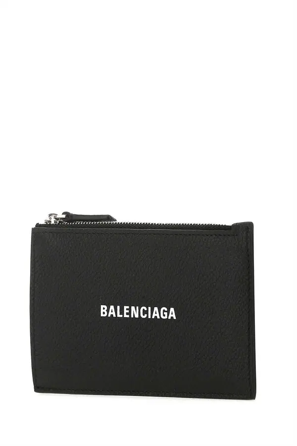 Balenciaga Leather Card Holder