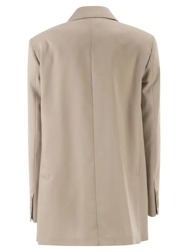 Max Mara Mitico Wool, Mohair, And Silk Double-breasted Blazer