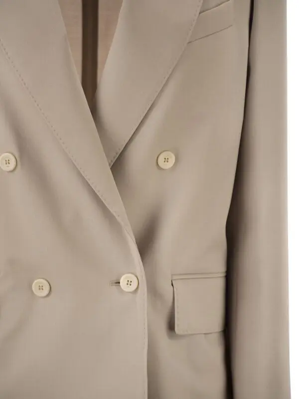 Max Mara Mitico Wool, Mohair, And Silk Double-breasted Blazer