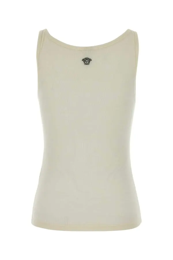 Versace Wool Tank Top - Yellow