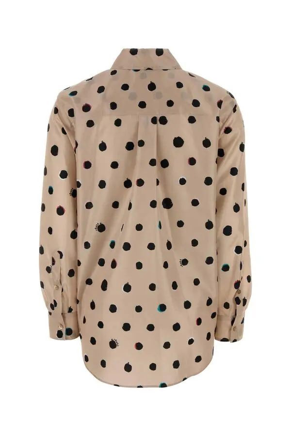Fendi Printed Taffeta Shirt
