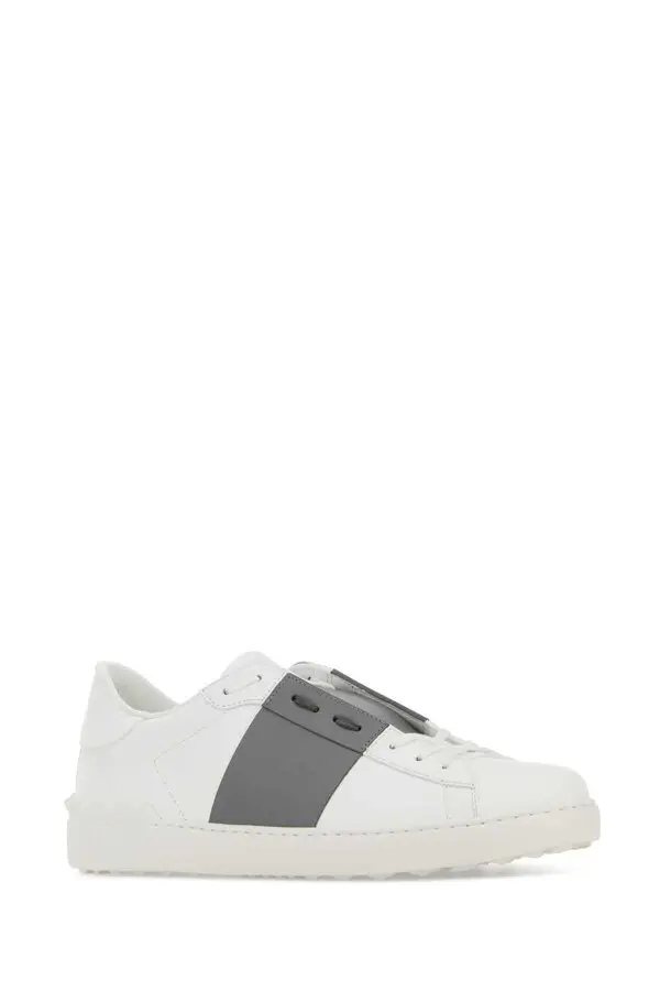 Valentino Garavani Leather Sneakers - White
