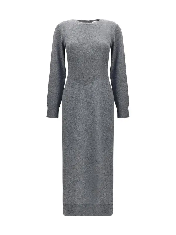 Givenchy Long Knit Dress - Gray