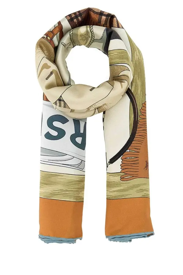 Burberry Printed Silk Foulard