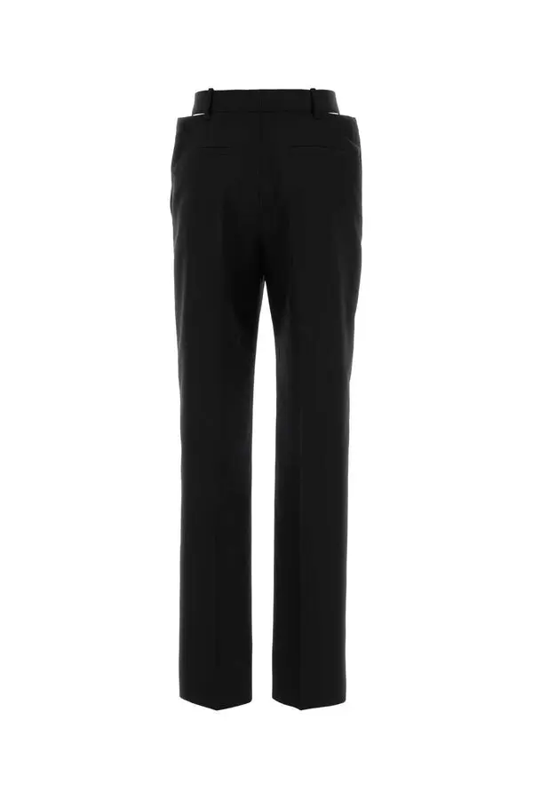 JIL SANDER Black Wool Pant