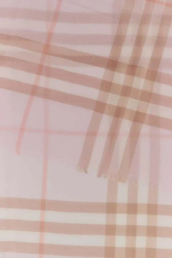 Burberry Embroidered Wool Scarf