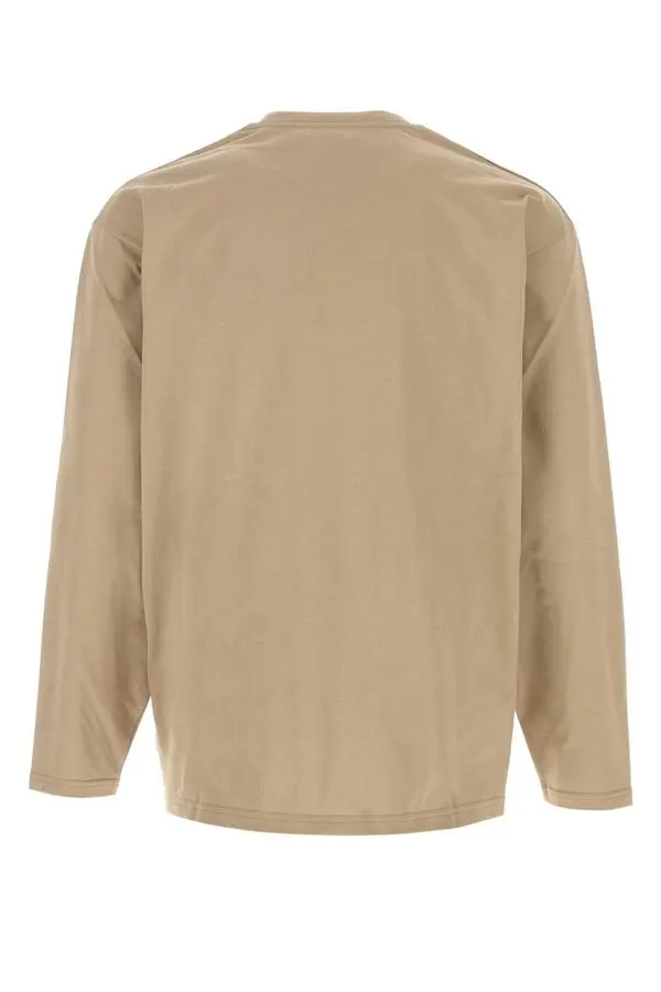 JIL SANDER Camel Cotton T-shirt