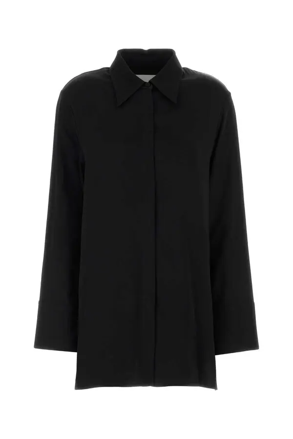 JIL SANDER Satin Oversize Shirt