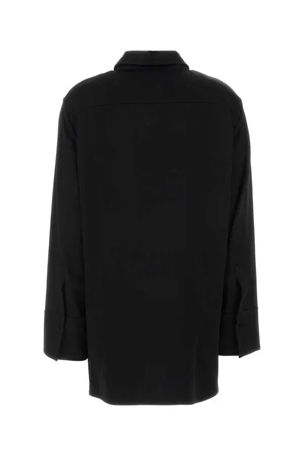 JIL SANDER Satin Oversize Shirt