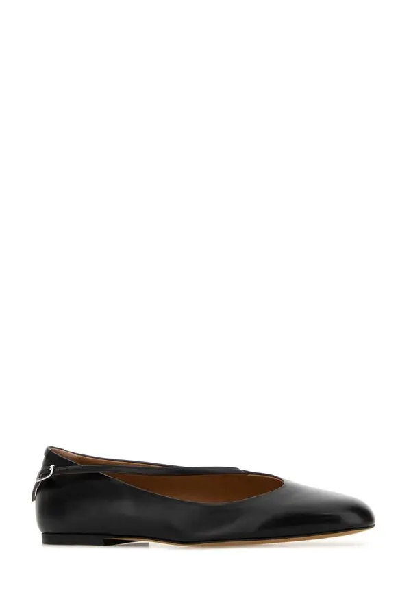JIL SANDER Leather Elyss Ballerinas