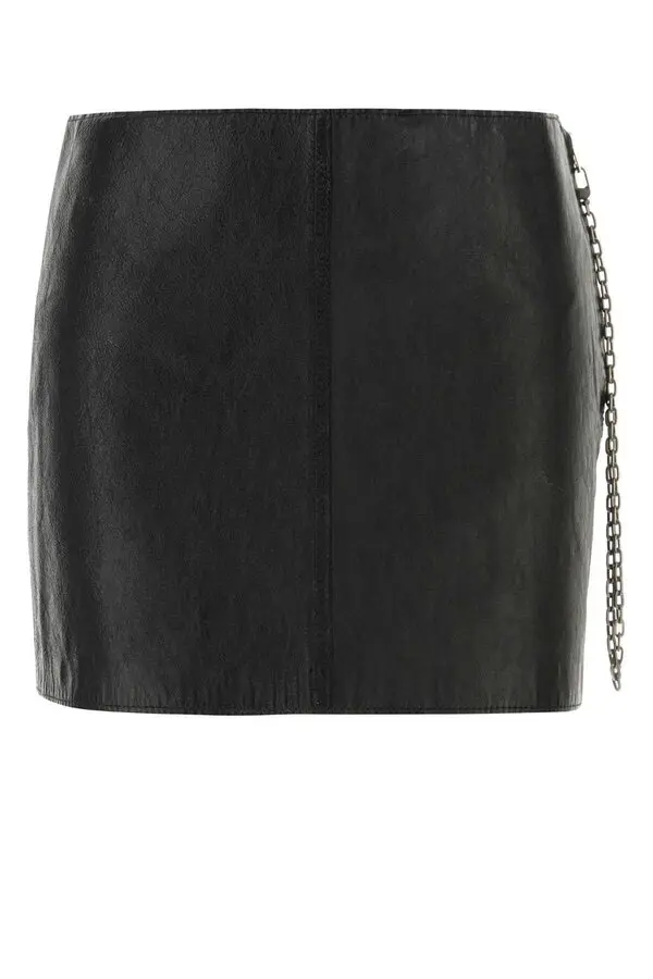 Alexander Wang Leather Mini Skirt