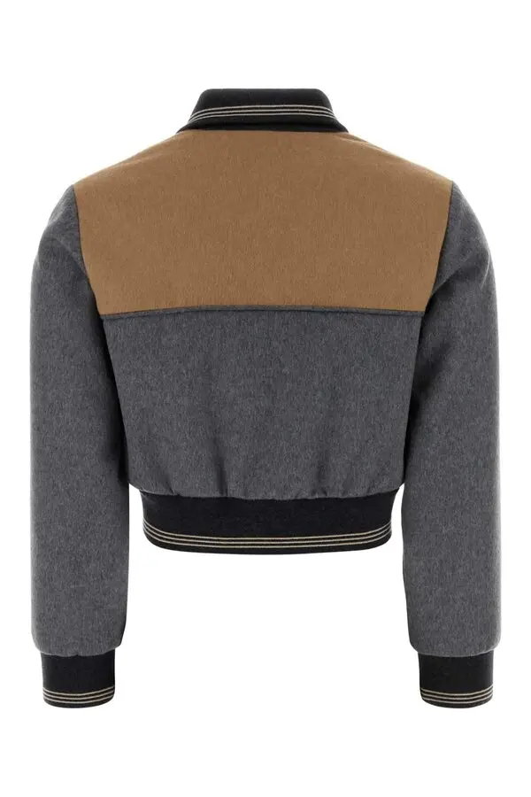 Miu Miu Two-tone Velour Jacket