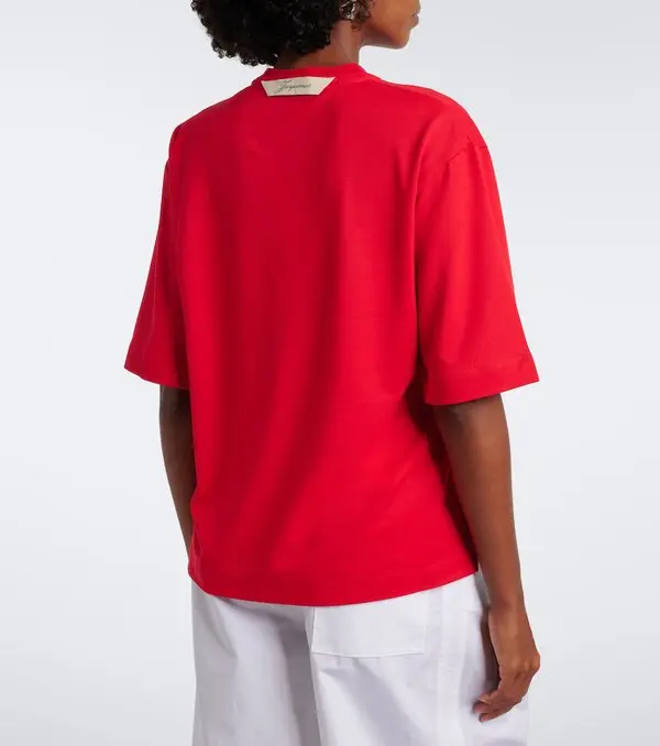 Jacquemus Jersey T-shirt - Red