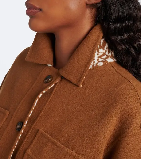 Max Mara Reversible Wool And Cashmere Jacket