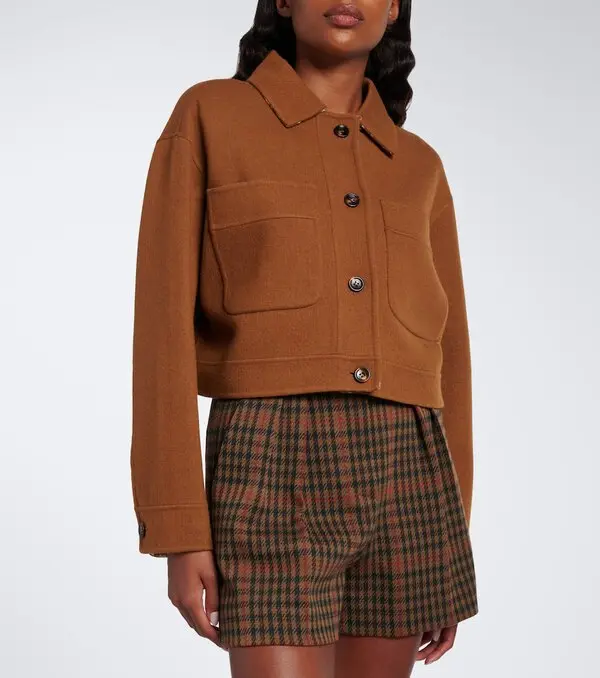 Max Mara Reversible Wool And Cashmere Jacket
